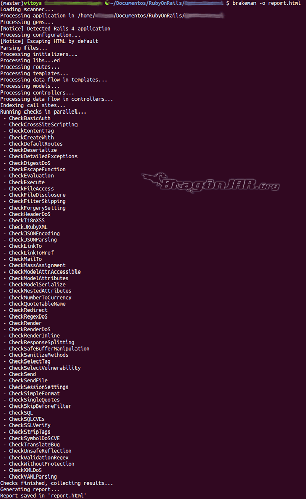 BrakemanPro BETA - Scanner de vulnerabilidades para Ruby On Rails - DragonJAR